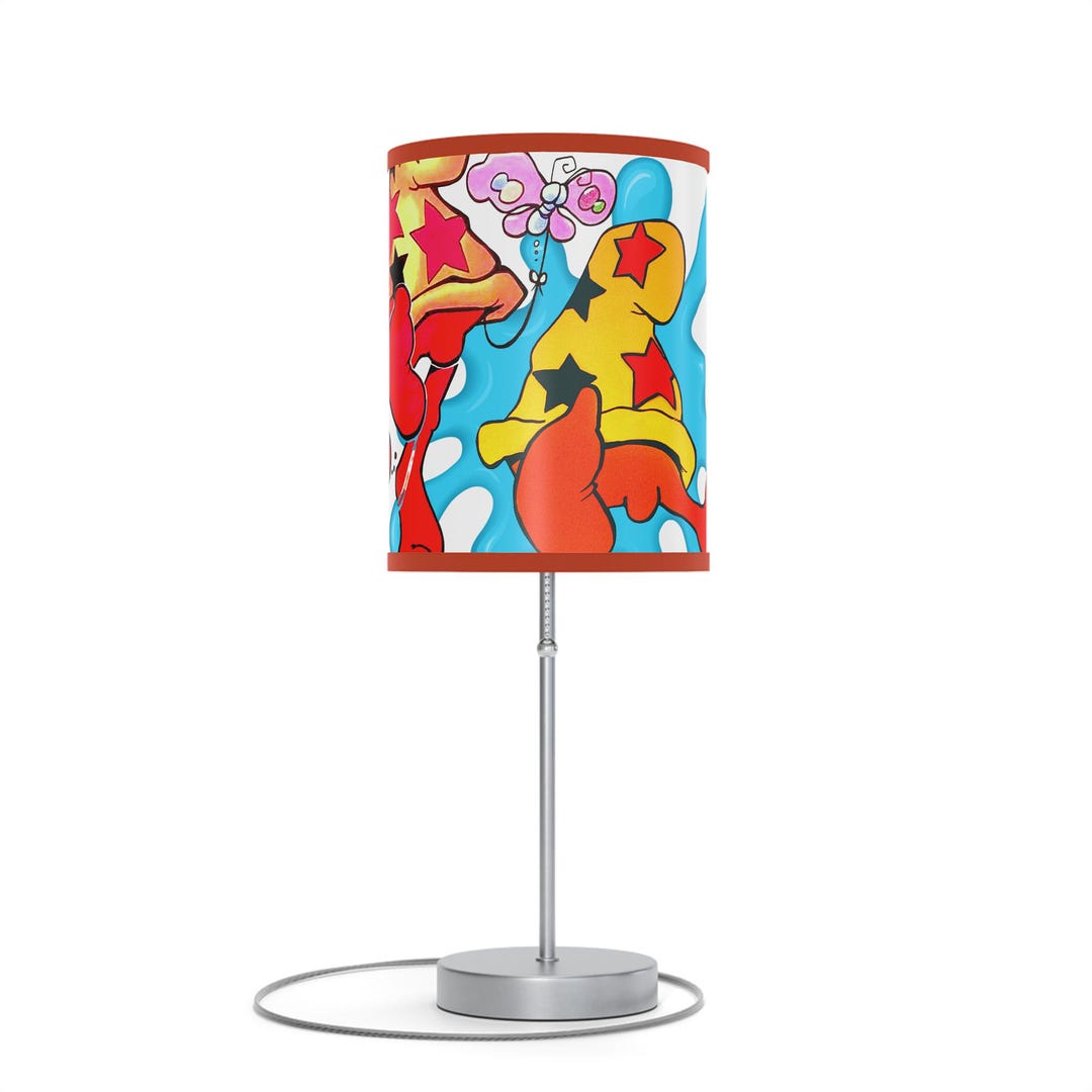 Graffiti Wizard Lamp on a Stand, US|CA Plug - Etsy