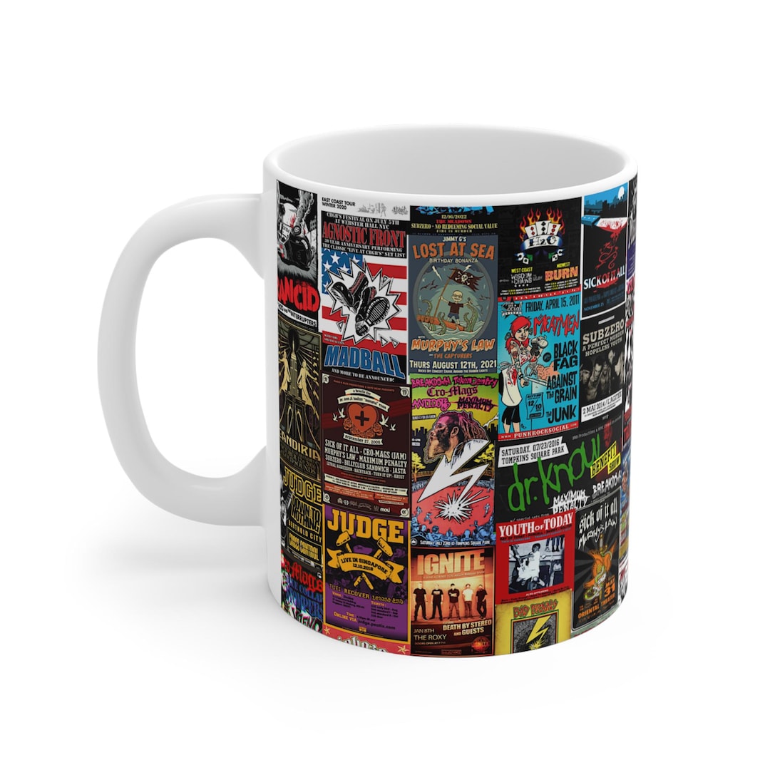 Hardcore & Punk Mug 11oz - Etsy