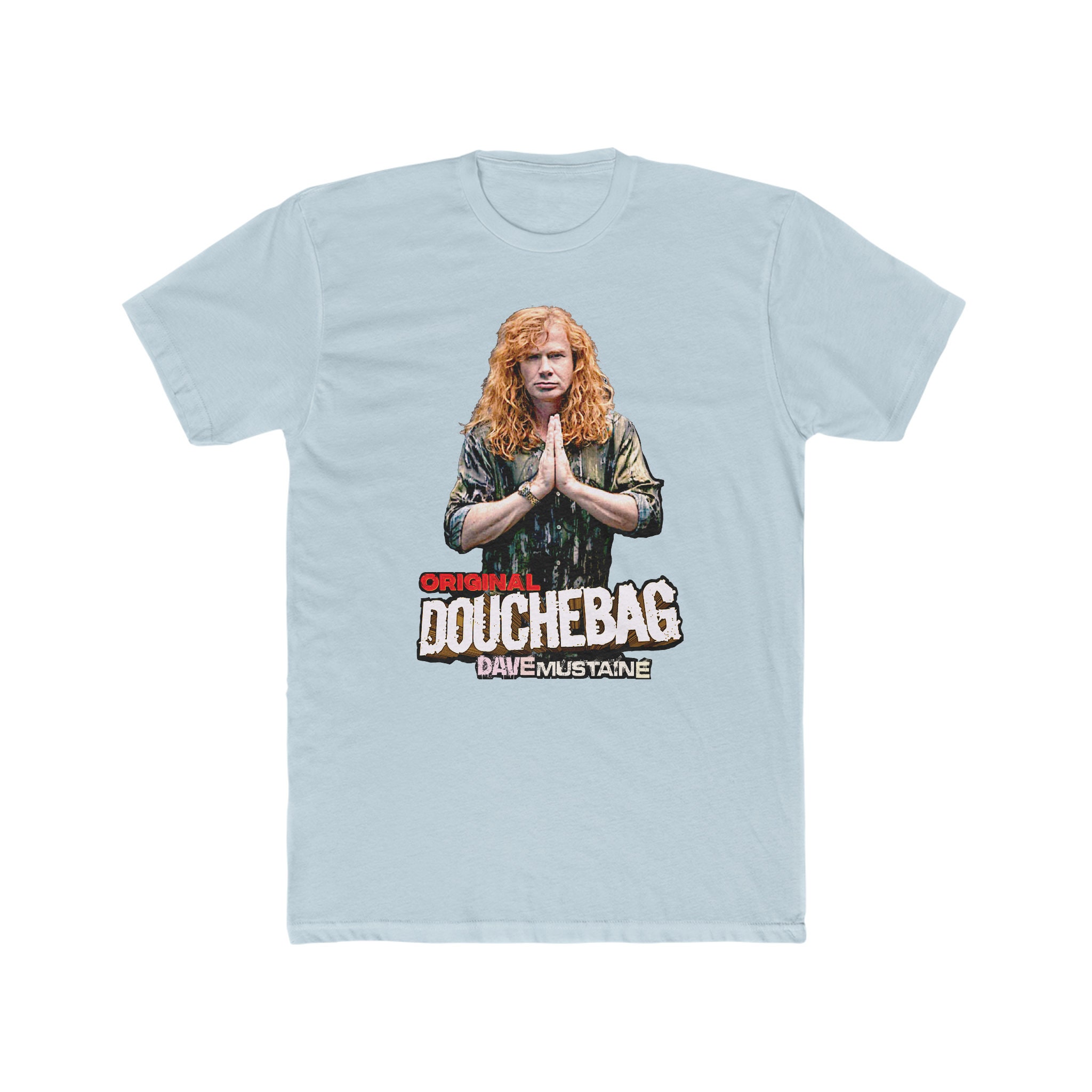 Douchebag Dave Mustaine Tee Shirt - Etsy