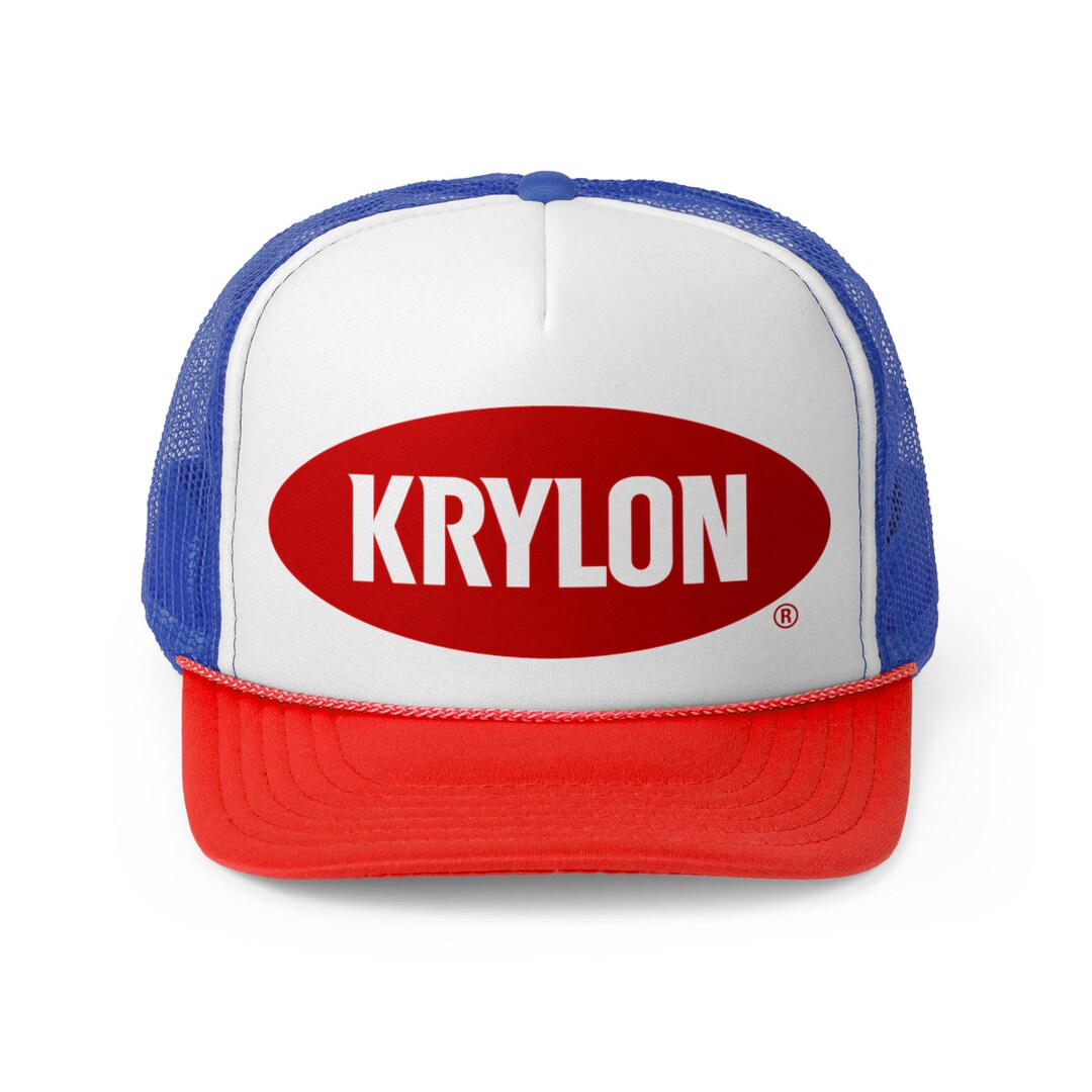 Red Krylon Spray Paint Trucker Cap - Etsy