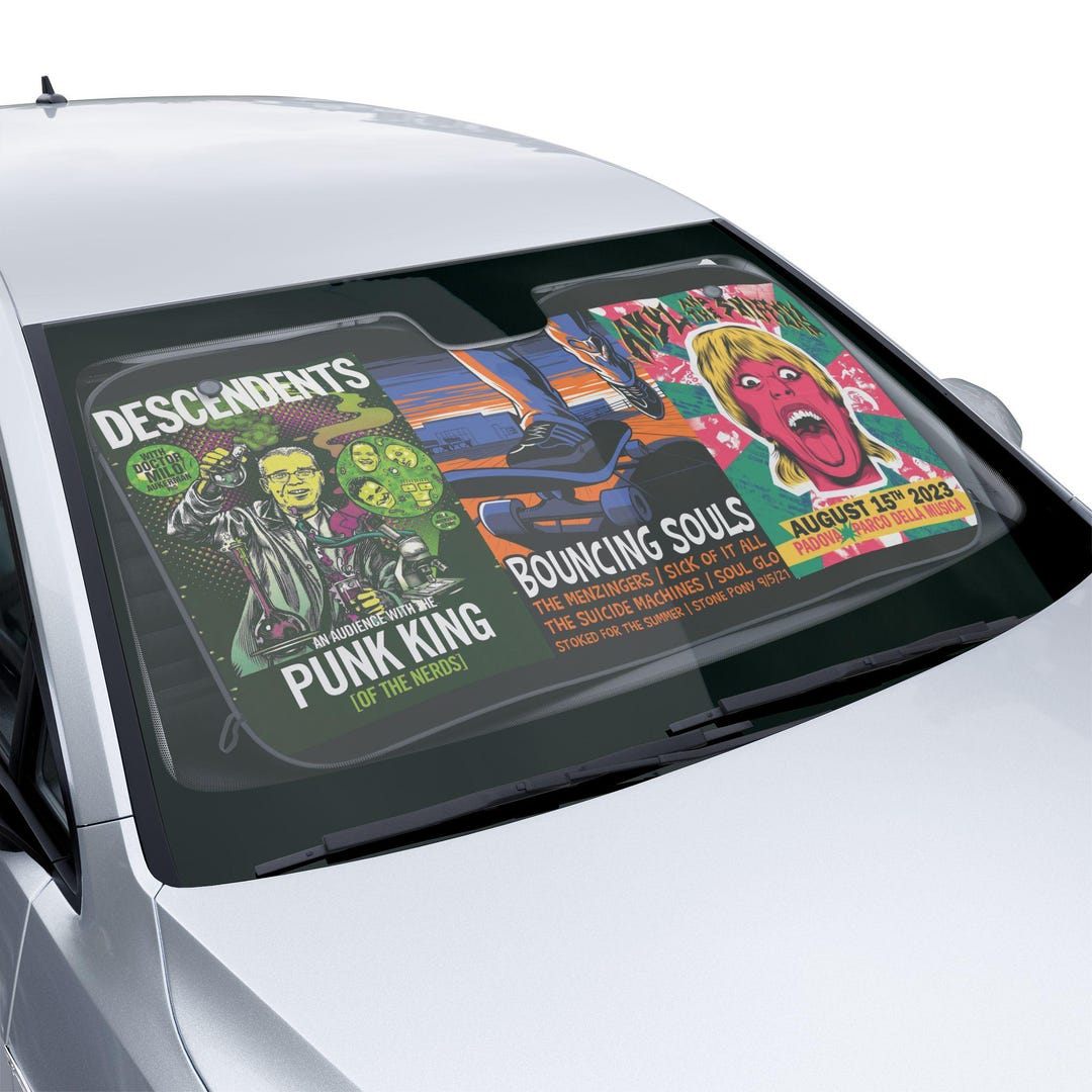 Punk Rock Car Shade - Etsy