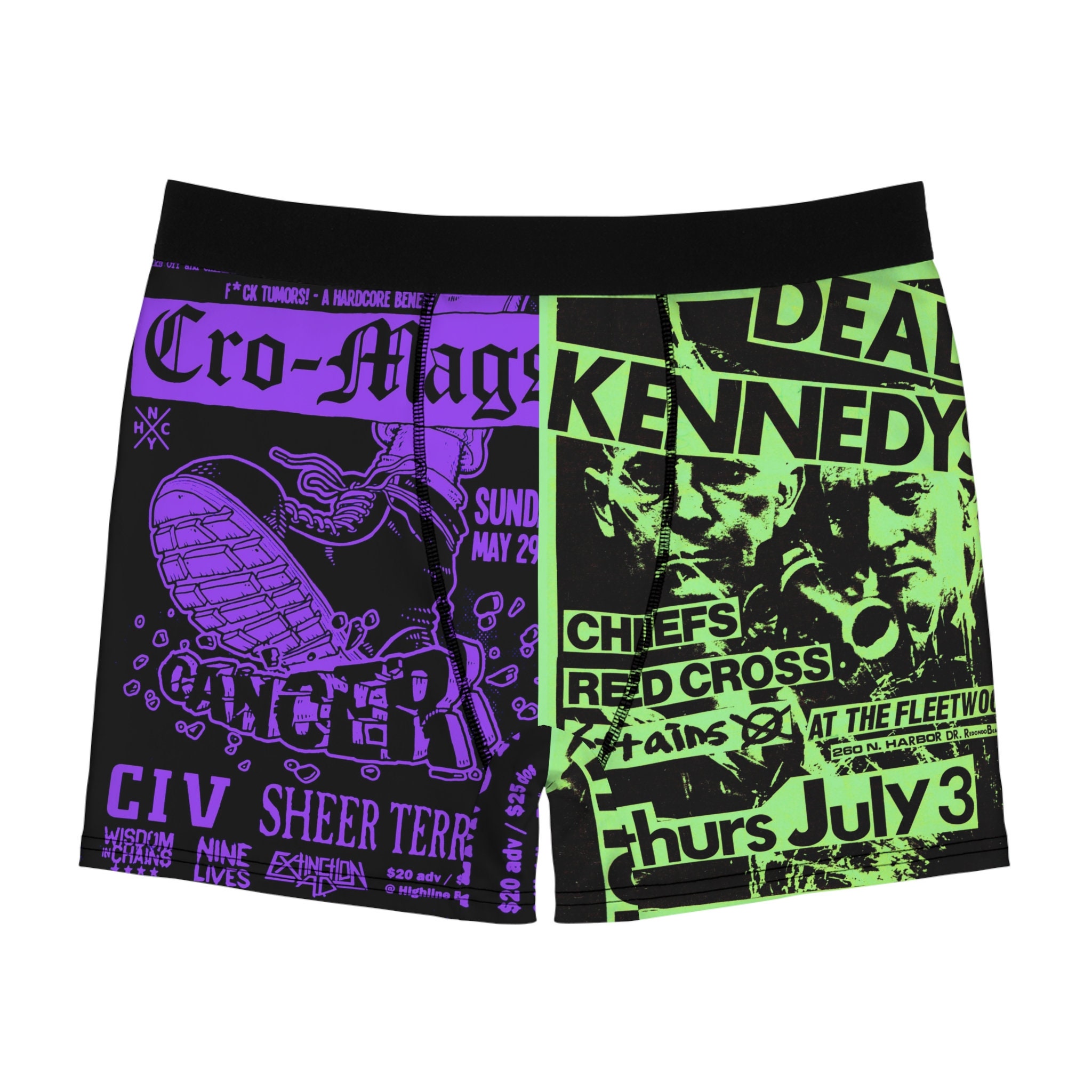 Punk & Hardcore Men's Boxer Briefs - Etsy