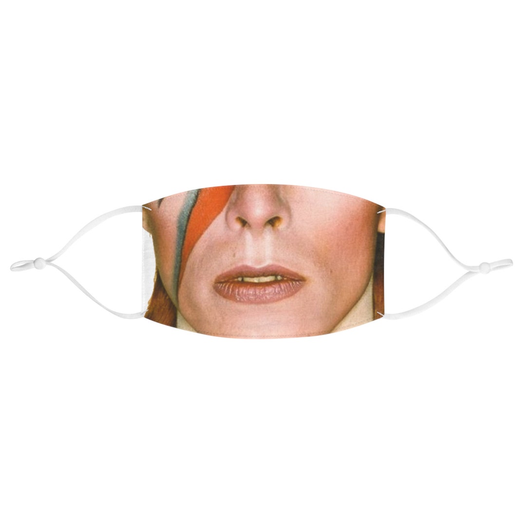 David Bowie Face Mask - Etsy UK