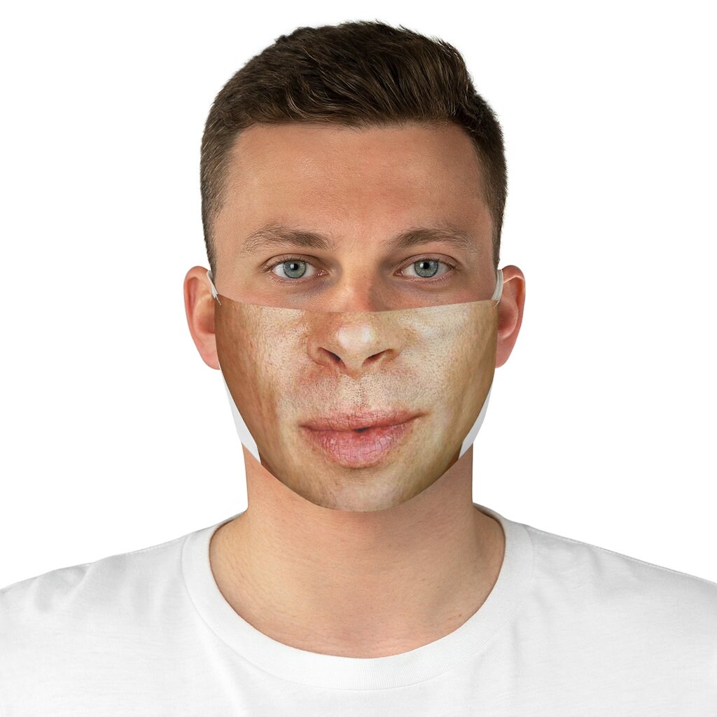Brad Pitt Fabric Face Mask - Etsy