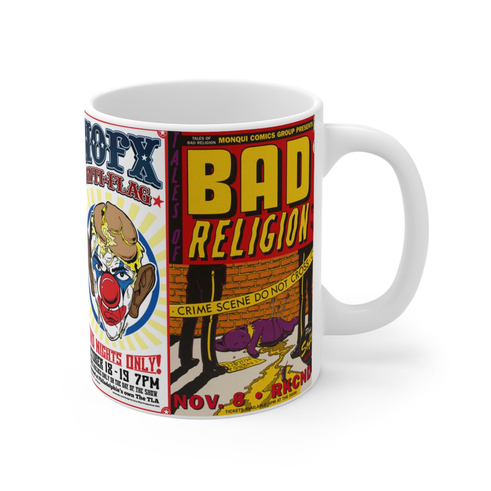 Classic Punk Rock Mug 11oz - Etsy