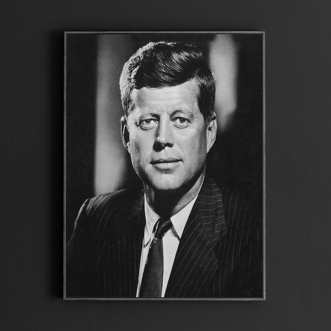President John F Kennedy Jfk PRINTABLE INSTANT DOWNLOAD - Etsy