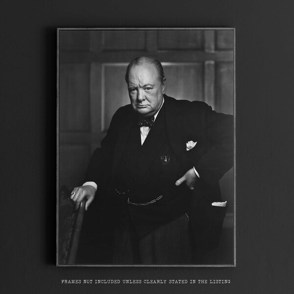 Winston Churchill - Etsy