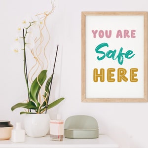 Set of 18 Counseling Posters Office Decor School Psychologist Wall Art ...