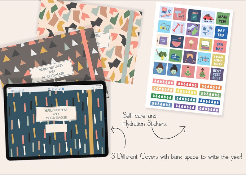 Digital Wellness and Mood Tracker - Sleep Tracker - Goodnotes ...