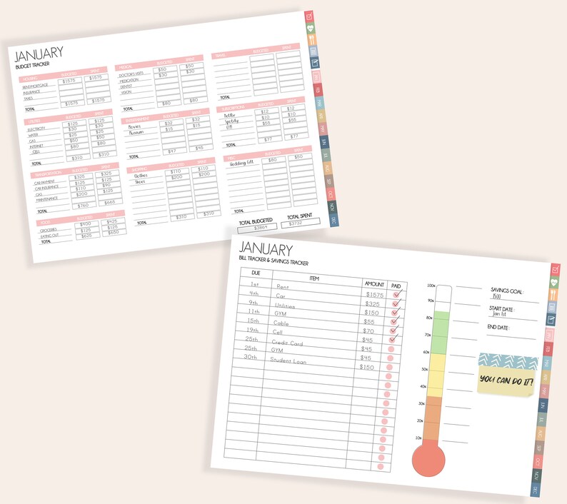 Undated Digital Planner for Goodnotes Monday Start Life | Etsy