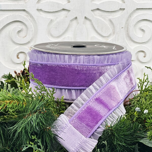 Ruffle Edge Ribbon - Etsy