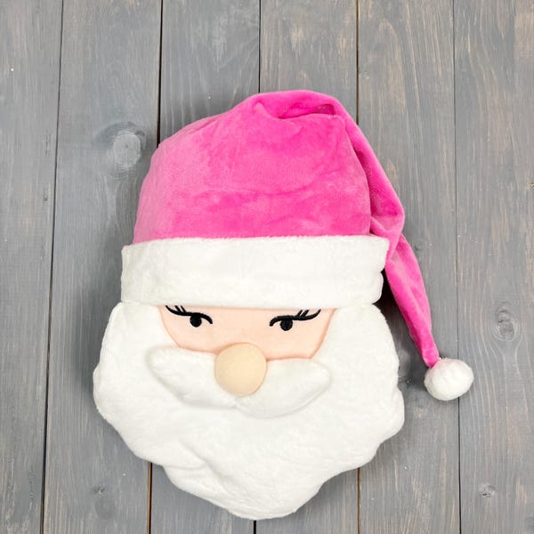Santa Head Wall Hanging - Etsy