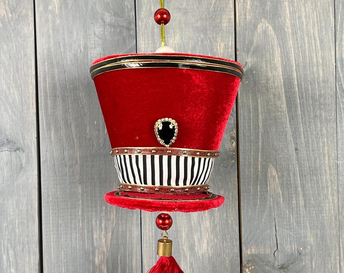 Elegant Nutcracker Hat Ornament - Marching Band Inspired, Perfect for ...