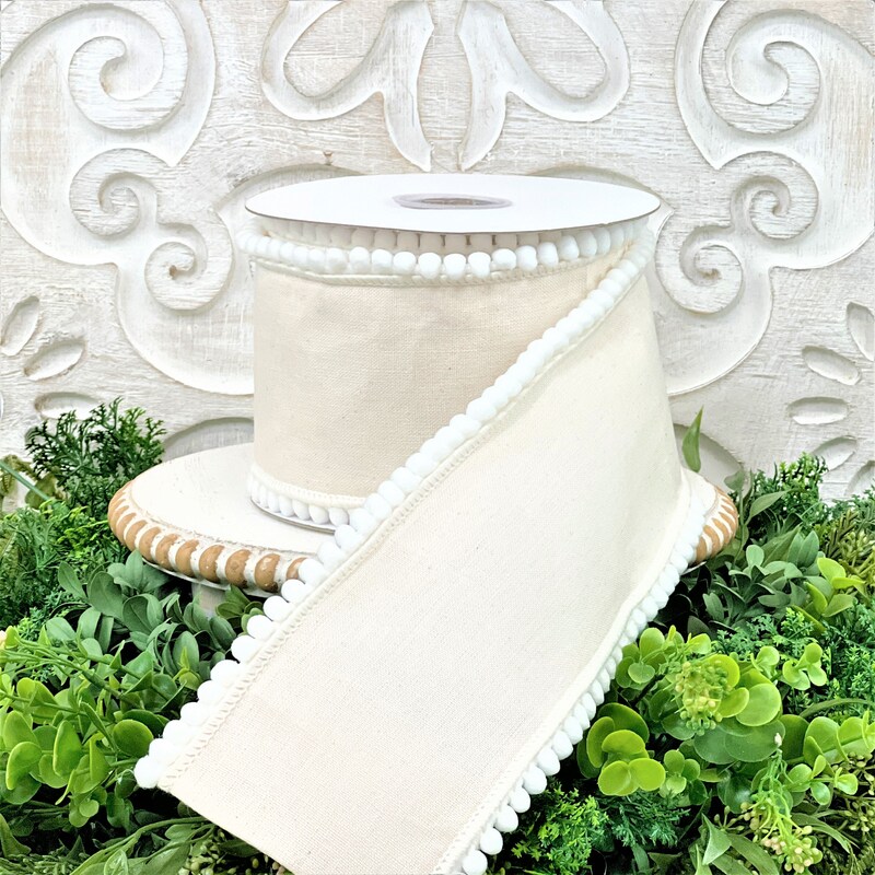 Cream Ribbon - Etsy