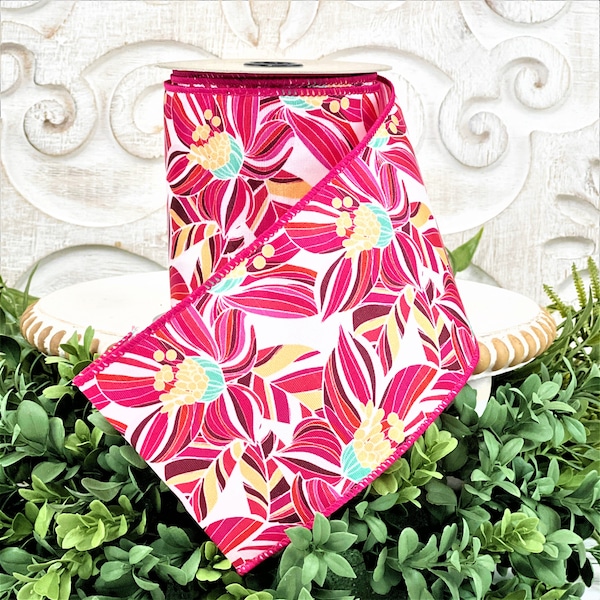 Tropical Ribbon - Etsy