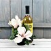 Wine Bottle Bouquet Magnolia Bottle Bouquet Floral - Etsy