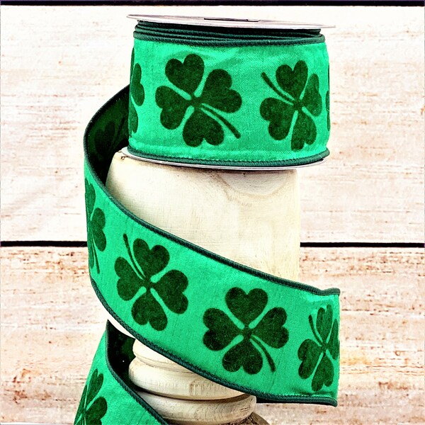 Shamrock Ribbon - Etsy