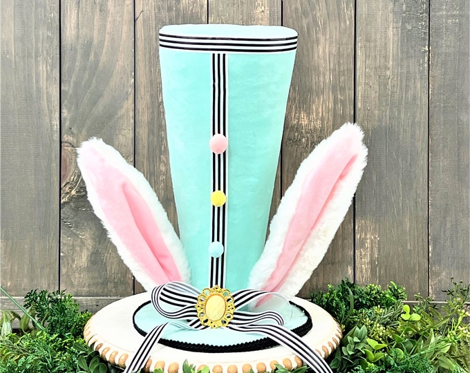 Easter Mini Top Hat, Spring Mini Hat, Spring Fascinator, Floral Mini ...