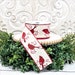 Cardinal Ribbon, Christmas Cardinal Ribbon, Red Bird With Berries ...