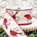 Cardinal Ribbon, Christmas Cardinal Ribbon, Red Bird With Berries ...