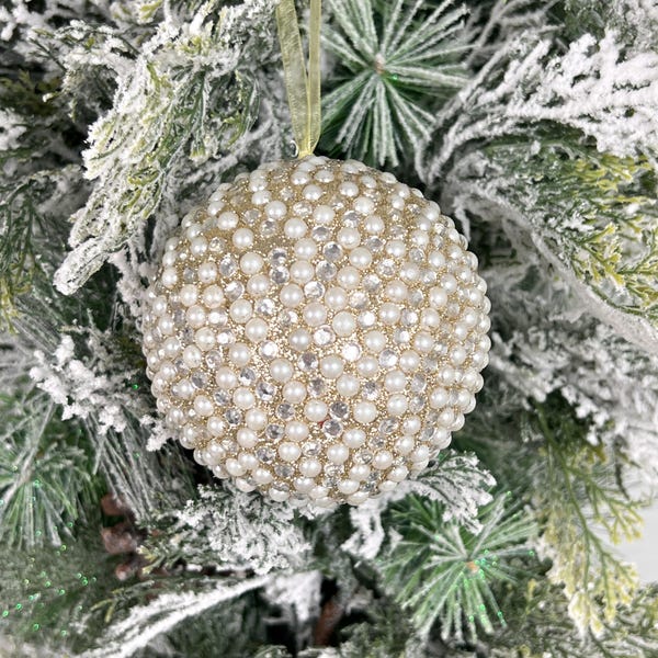 Pearl Ornament - Etsy