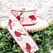 Cardinal Ribbon, Christmas Cardinal Ribbon, Red Bird With Berries ...