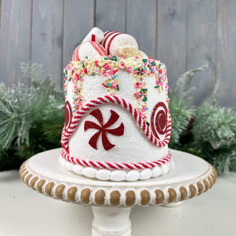 Fake Christmas Cake - Etsy
