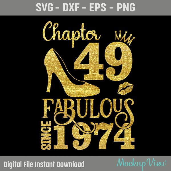 49 and Fabulous Svg - Etsy