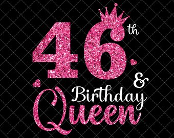 46 Years Old Svg | Etsy