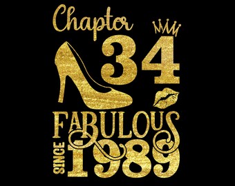 Old Number 34 SVG Clipart 34th Cut File for Cricut Old No. - Etsy