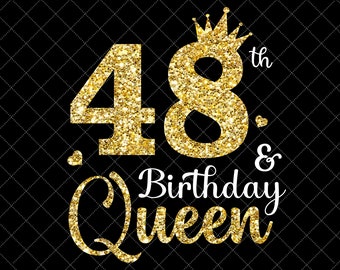 48th Birthday Svg | Etsy