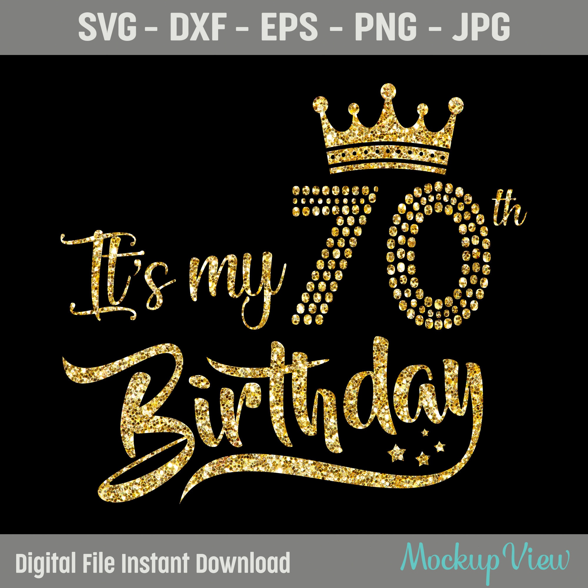 Clipart For 70th Birthday