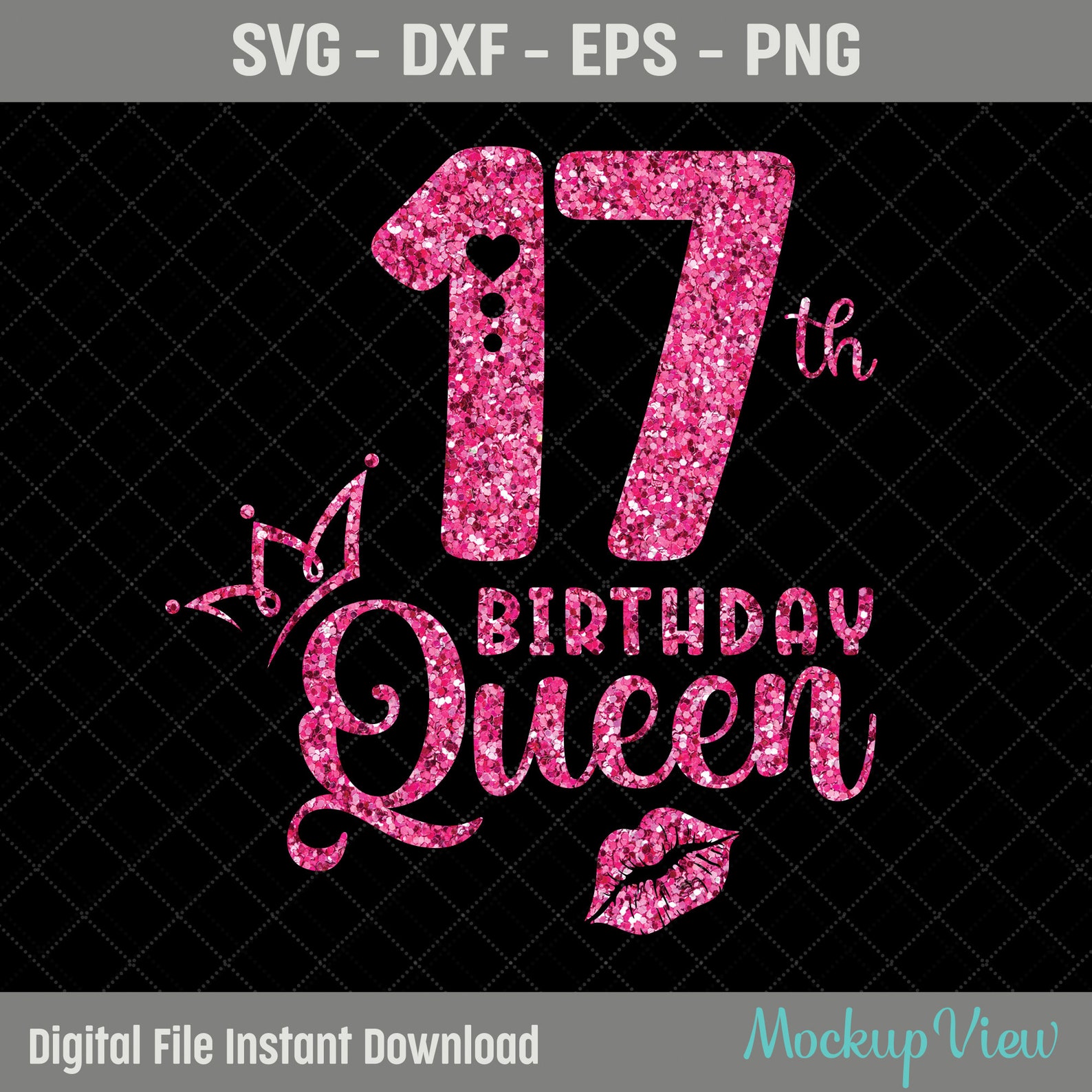17th Birthday Queen SVG 17th Birthday Girl Svg It's My - Etsy