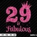 26 and Fabulous Birthday SVG 26th Birthday Svg 26 Years Old - Etsy