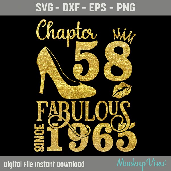 Chapter 58 Fabulous Since 1965 - Etsy