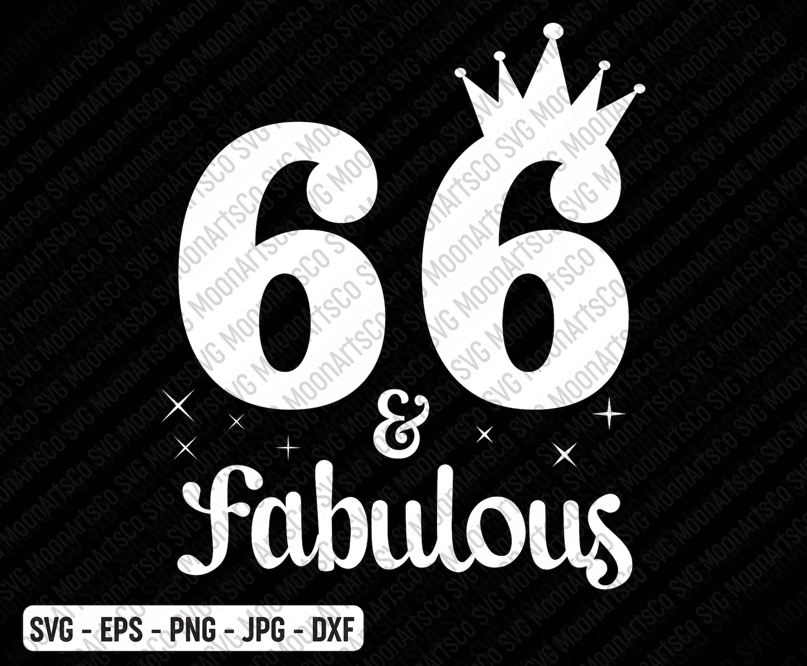 66 and Fabulous Birthday SVG 66th Birthday Svg 66 Years Old - Etsy