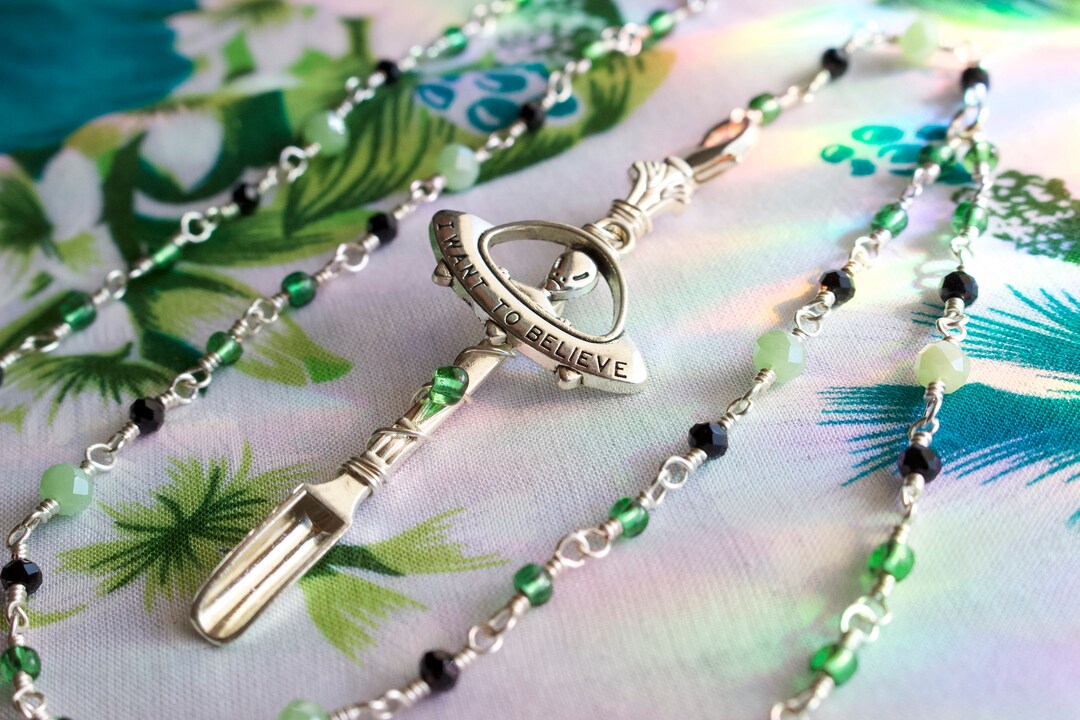 Outer Space Alien Spoon Pendant Jewelry, Outer Space Mini Spoon, Space ...