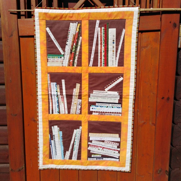 Bookcase Quilt Pattern - Etsy