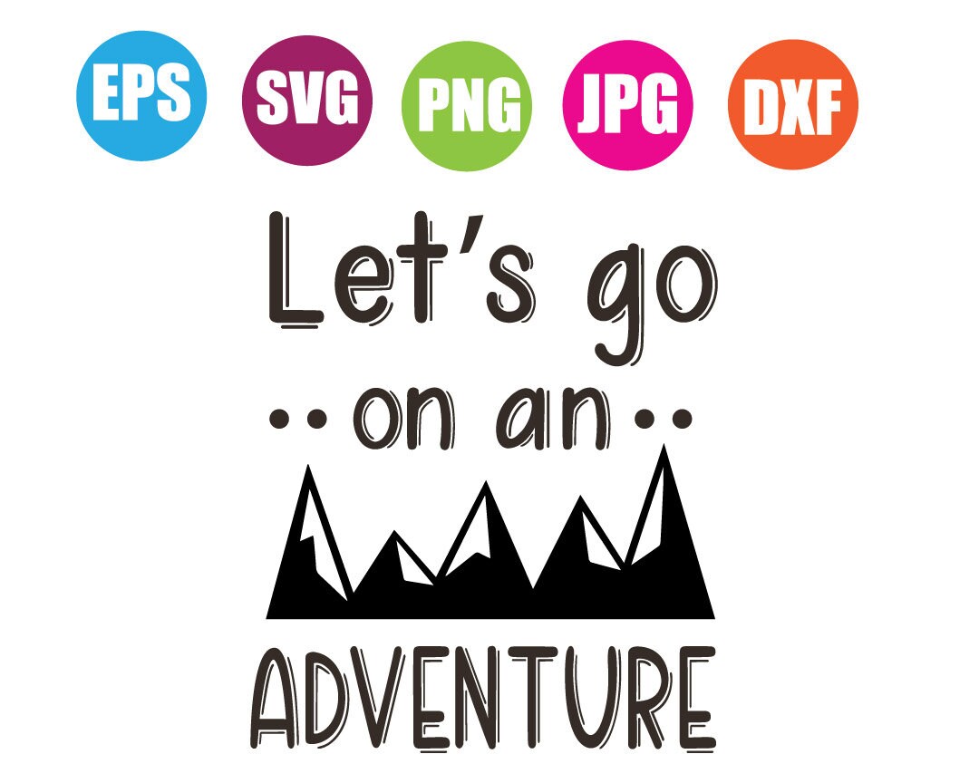 Let's Go on an Adventure Clipart Digital Clip Art - Etsy