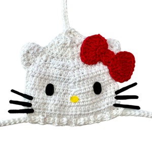 Hello Kitty Crochet Bikini-style Top - Etsy