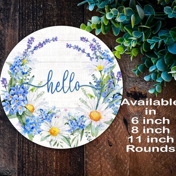 Hello Wreath - Etsy