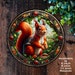 Red Squirrel Faux Stained Glass Sign, Squirrel Gifts, Metal Garden Art ...