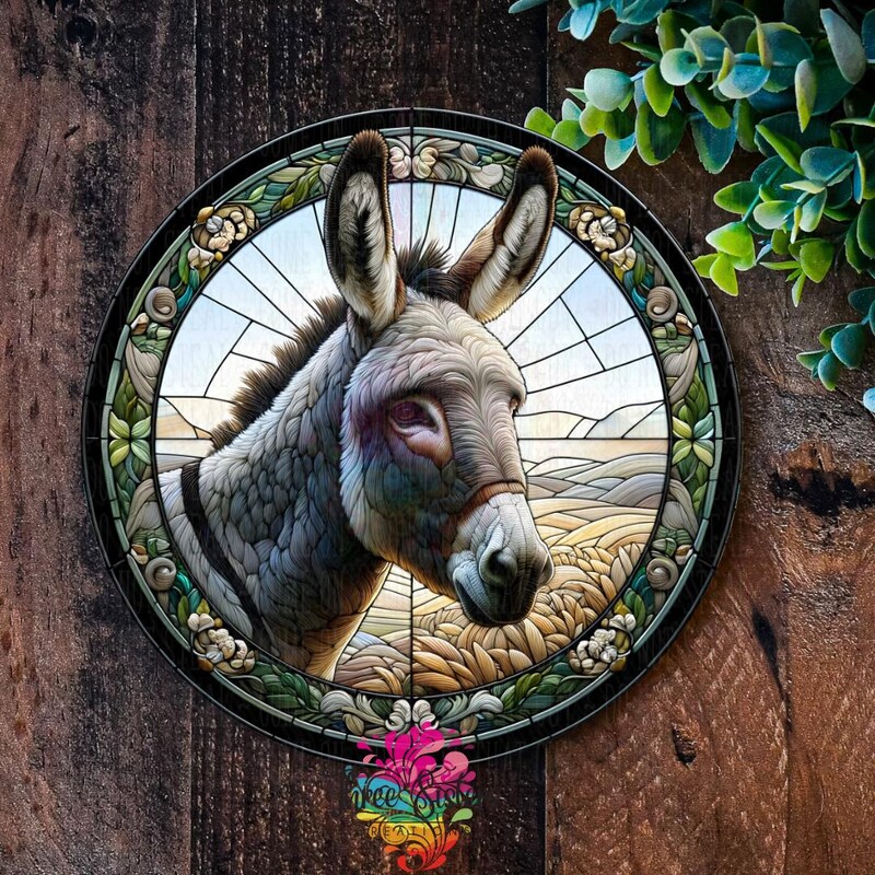 Donkey Yard Art - Etsy