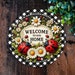 Ladybug Sign, Ladybird Sign, Welcome Wreath Sign, Everyday Door Décor ...