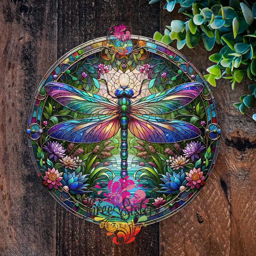 Dragonfly Sign, Garden Decorations, Dragonfly Gifts, Metal Dragonfly ...