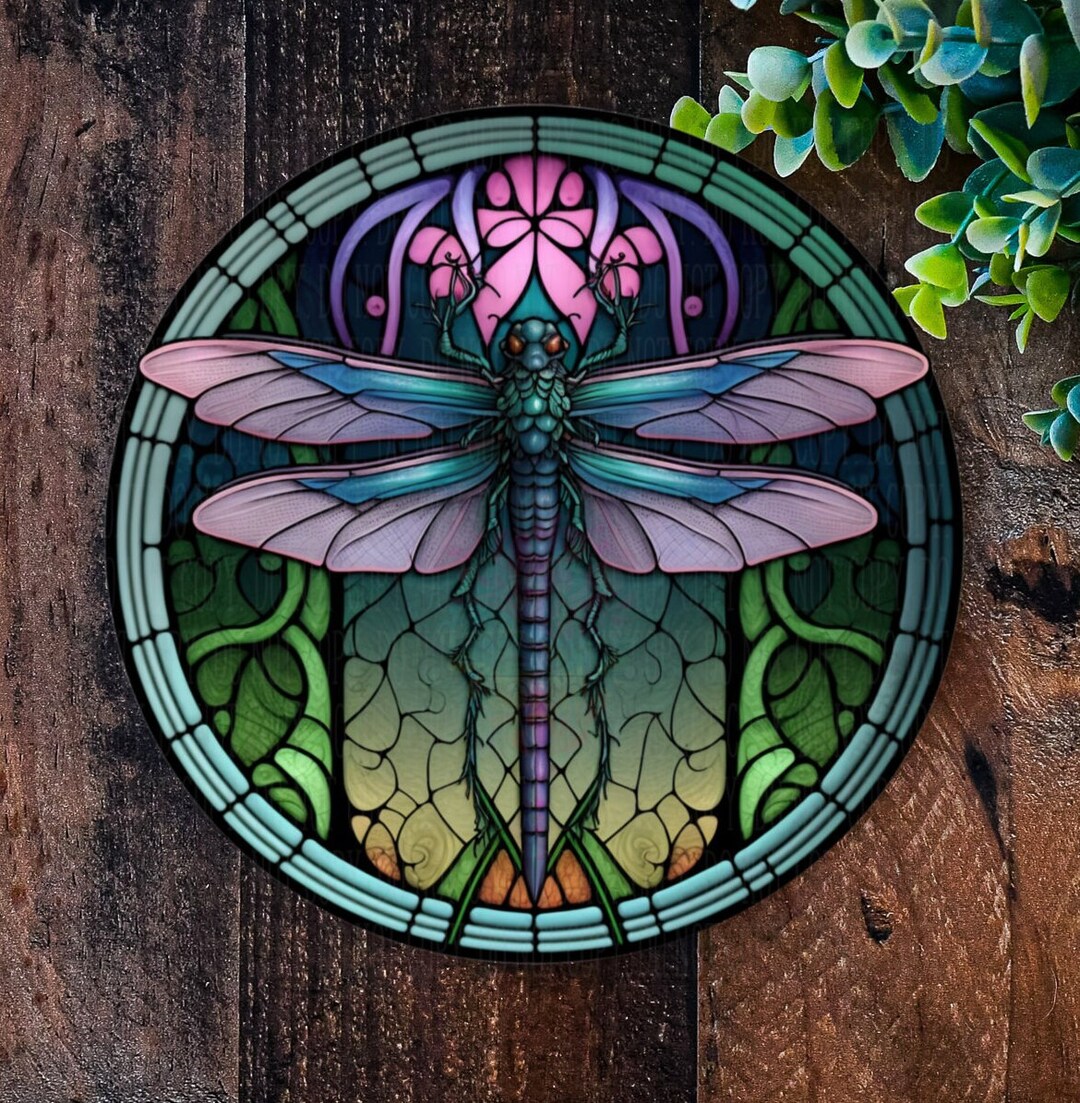 Dragonfly Sign, Dragonfly Gifts, Metal Dragonfly Sign, Wreath Sign ...