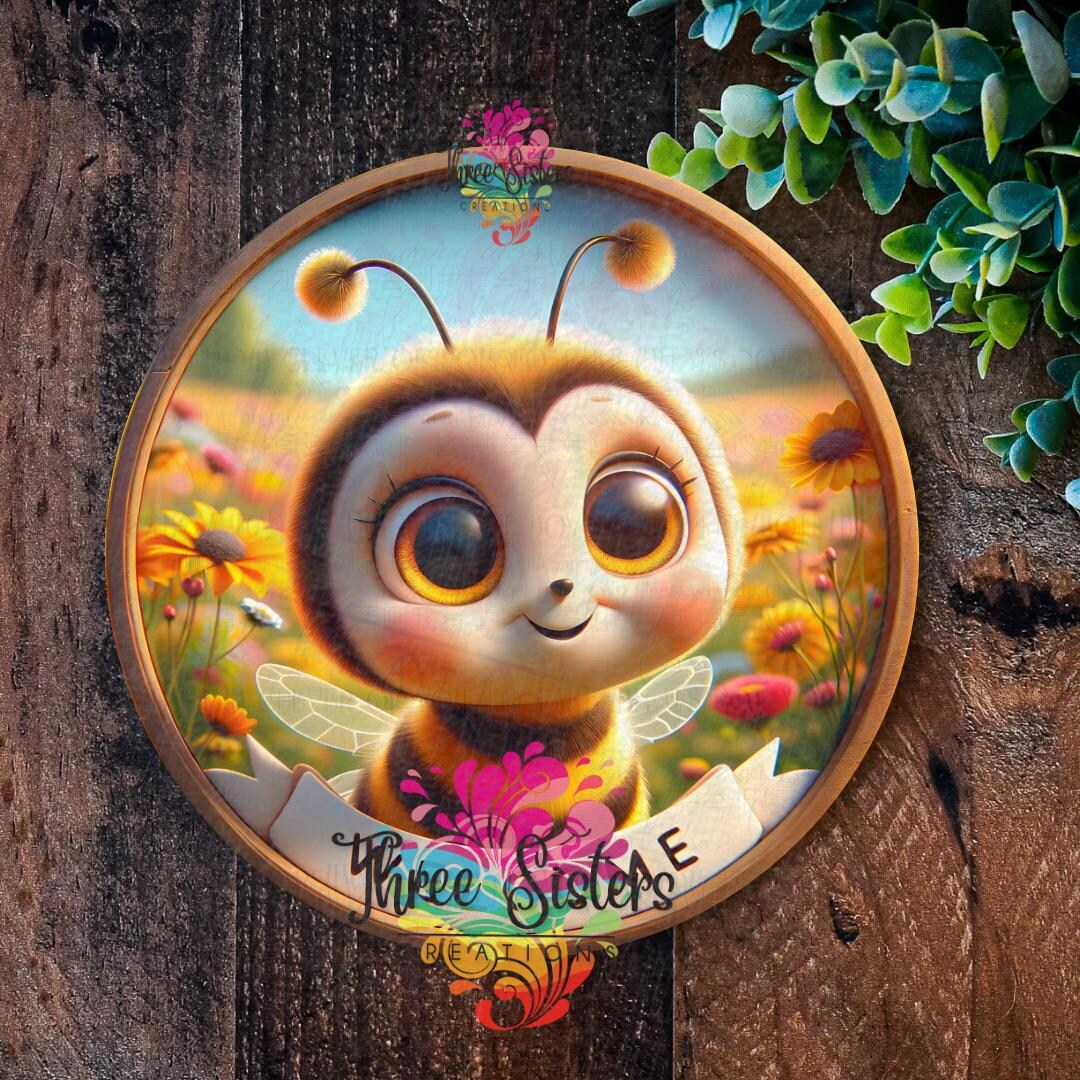 Bee Sign Bumble Bee Sign Bee Wreath Summer Wreath Sign Uk Wreath Signs ...