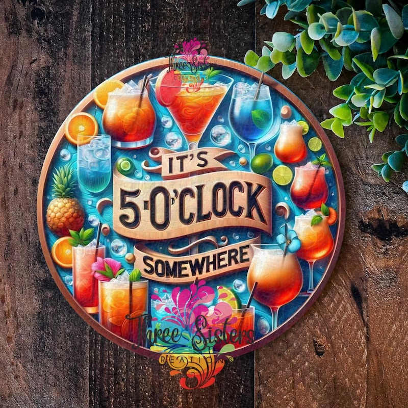 Clock Bar Drink - Etsy UK