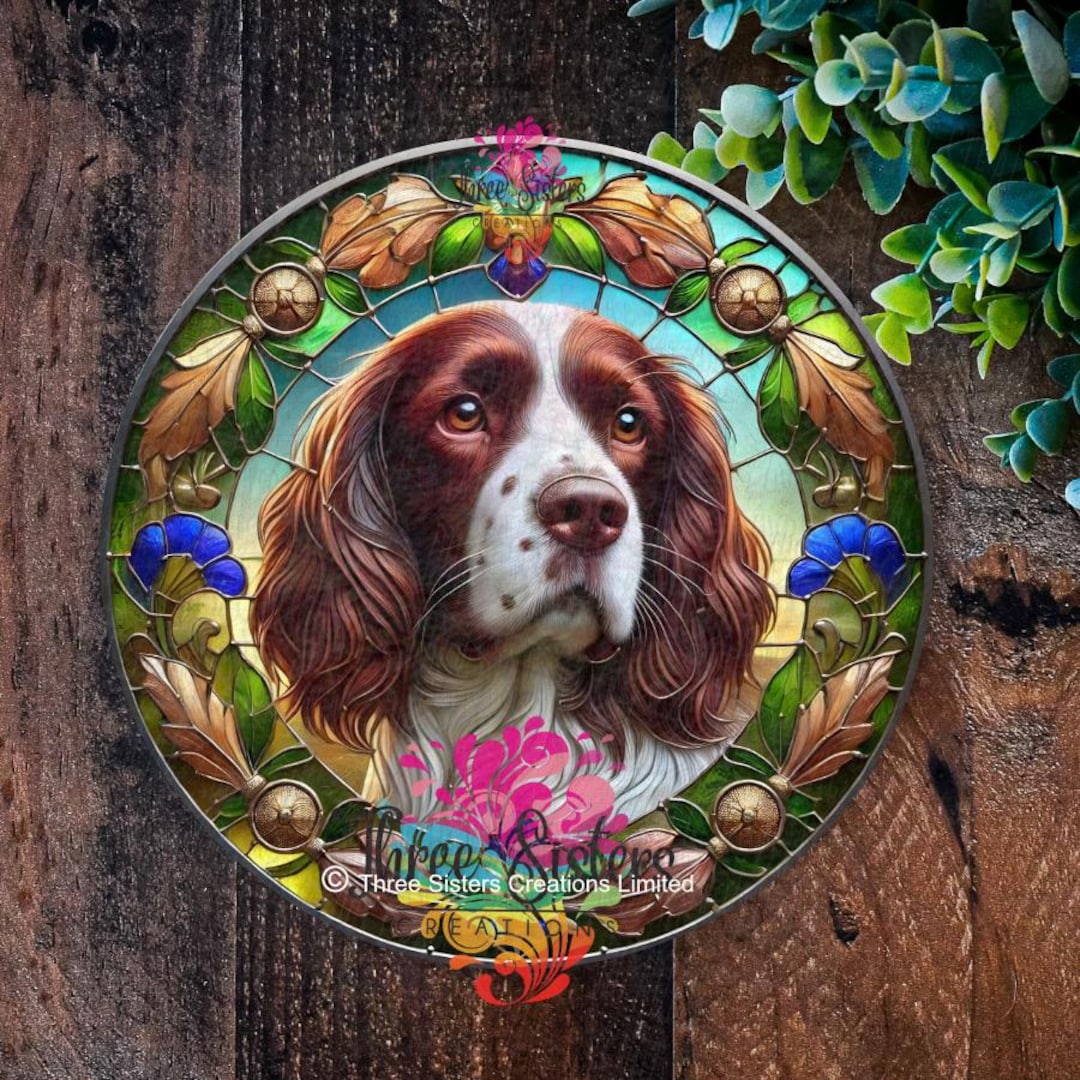Springer Spaniel Metal Sign: Dog Memorial Plaque, Garden Signs - Etsy
