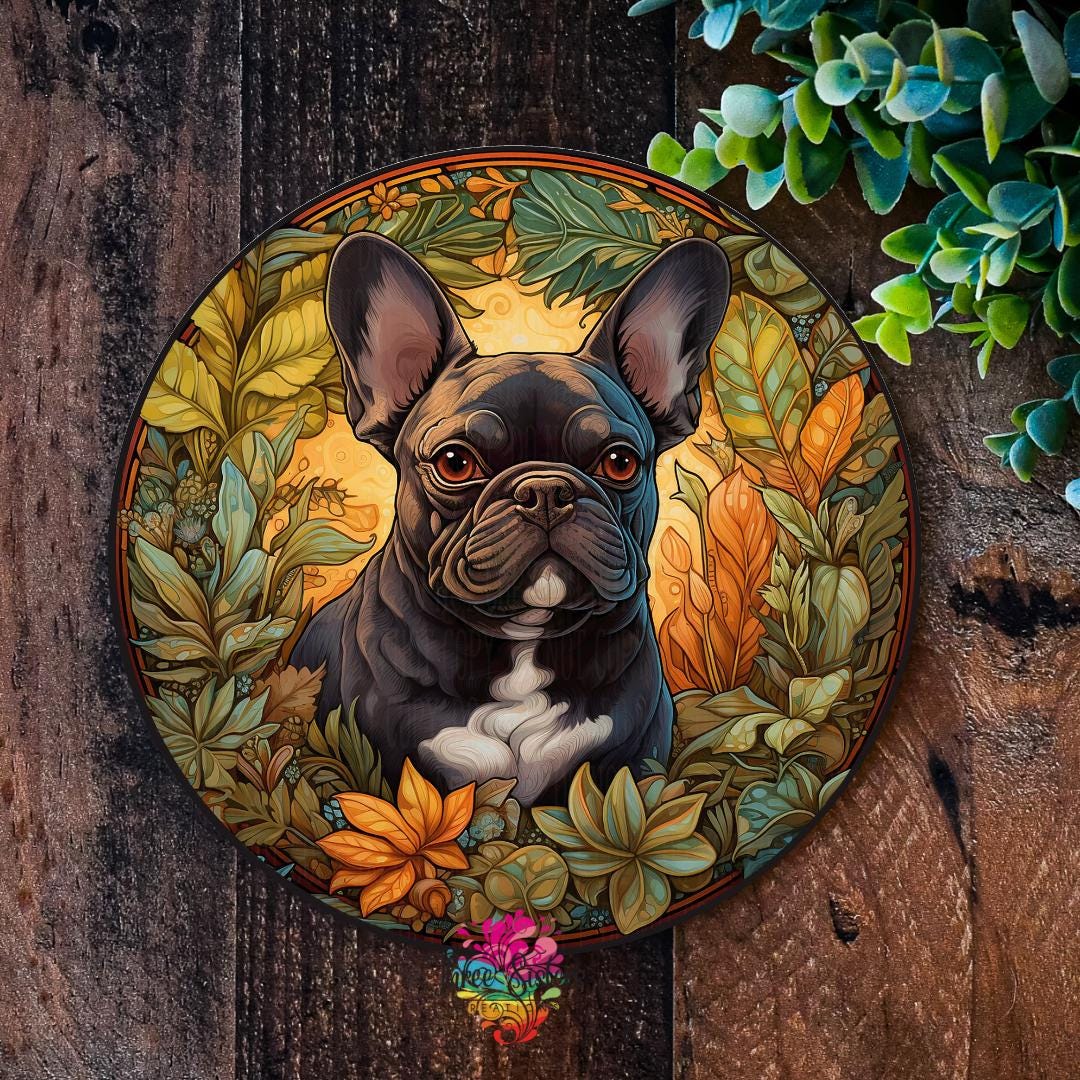 French Bulldog Dog Signs, Frenchie Gifts, Metal Dog Sign, Pet Memorial ...